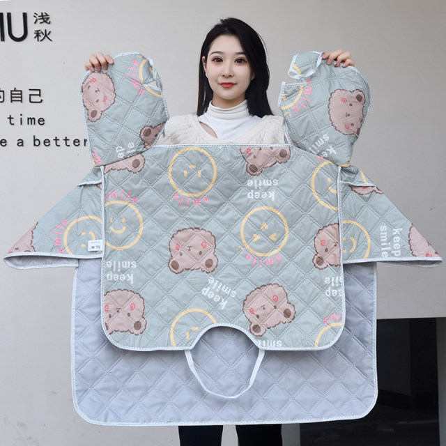 Electric car in summer sun protection and windproof battery motorcycle ...