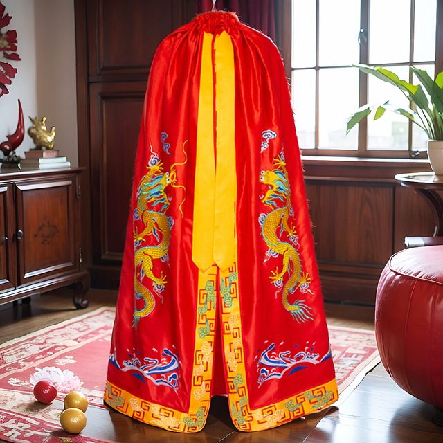 Golden Dragon Dragon Wind Robe Taishan Grandma Guanyin Bodhisattva ...