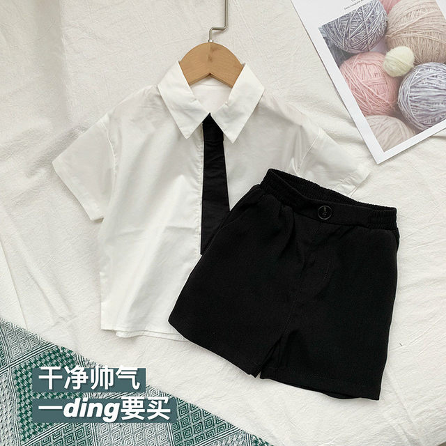 Chenma's boys' suit summer children's clothing 2021 new handsome boys ...
