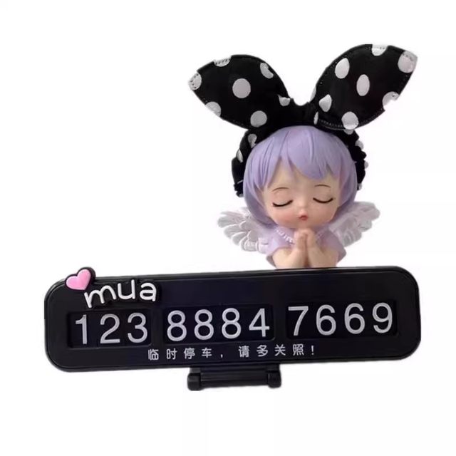 Car temporary parking number plate car move phone plate car creative ...