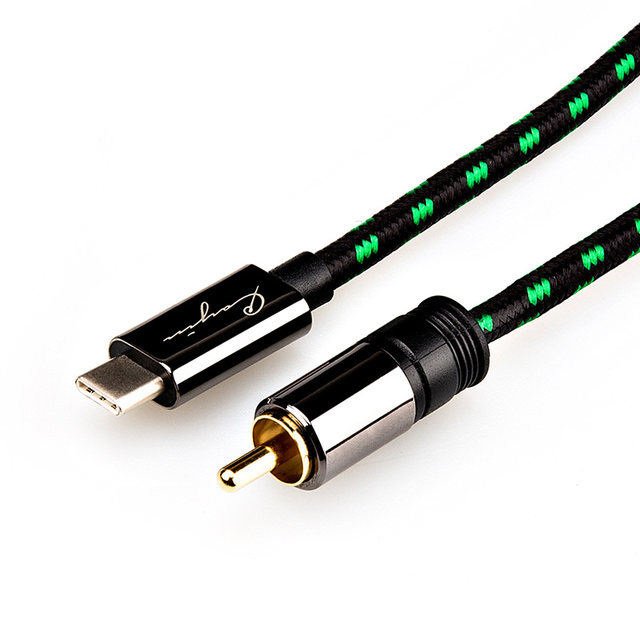 Cayin/Kayin CS-30TCR coaxial cable tpyeC to rca Lotus N62 N8 N3PRO ...