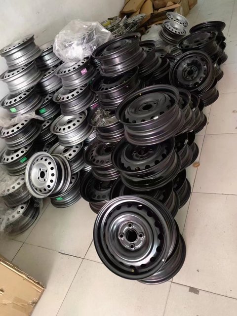 Second-hand scrapped car iron wheels 12 13 14 15 16 inch steel rims 89% ...