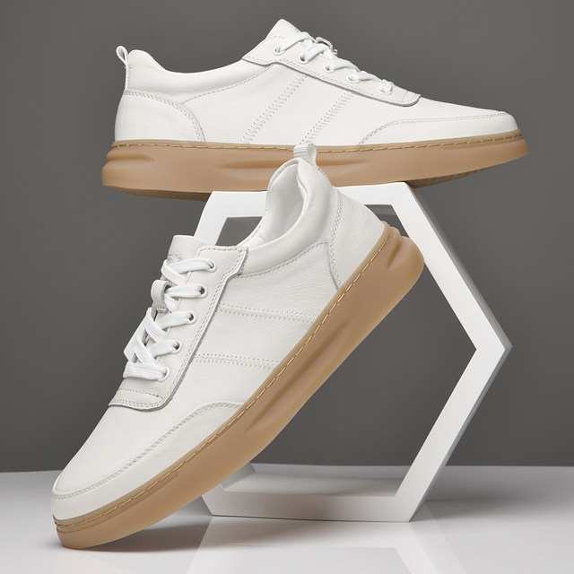 Mulinsen men's shoes 2025 autumn new tendon sole leather shoes men's ...