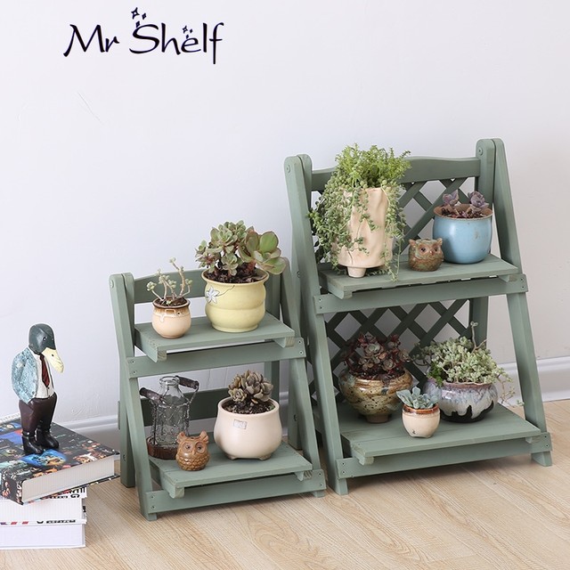 Solid wood desktop small flower stand office window sill windows ...