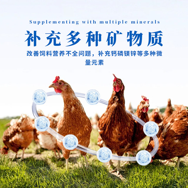 Quick supplement of calcium and phosphorus for pigs, cattle and sheep ...