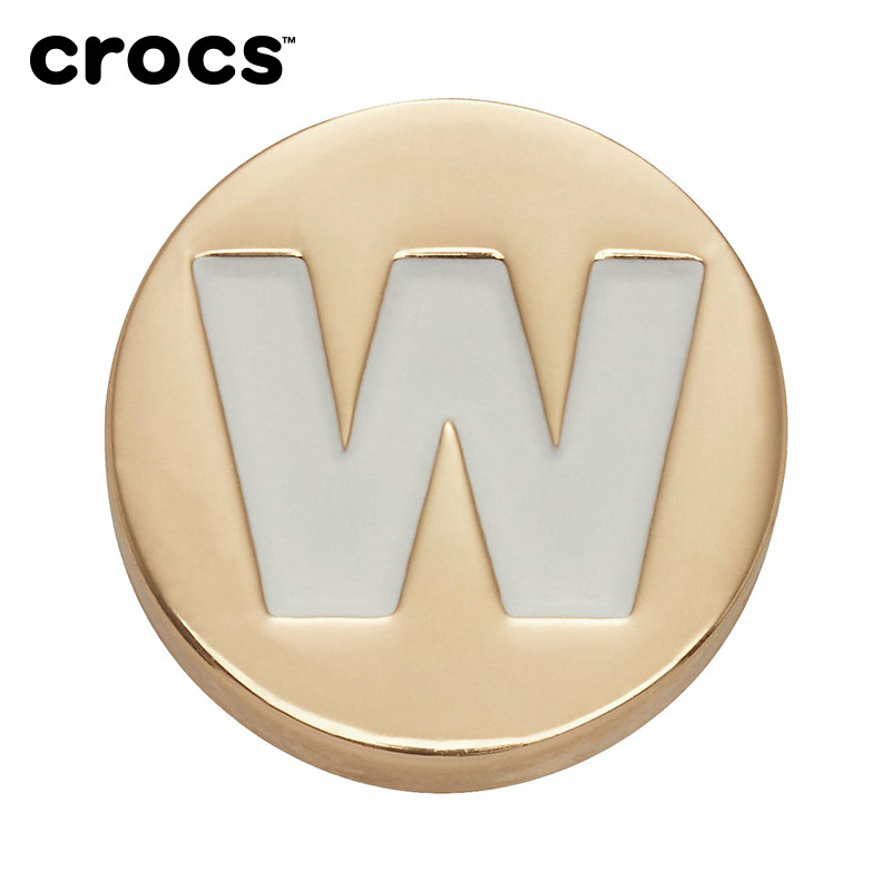 Crocs Shoe Charms - Metal Letters & Numbers