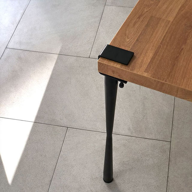 Desk iron-free hole-free small waist table leg support desk foot ...