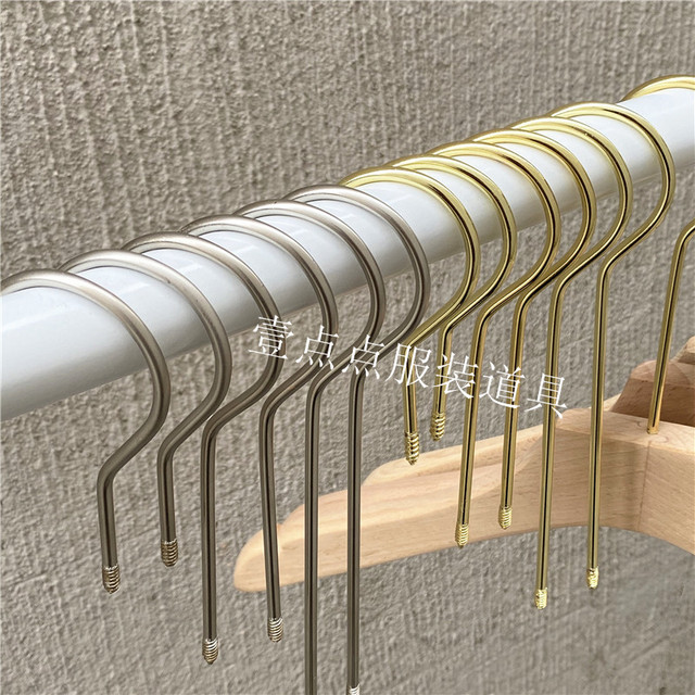 Clothing store hook solid wood clothes hanger hook accessories ...