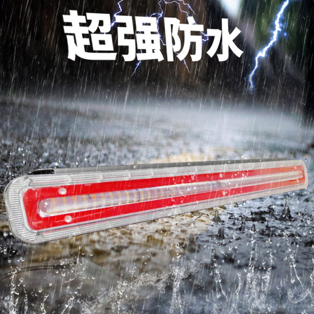 Van 6D light guide flowing water warning light 24V semi -trailer brake ...