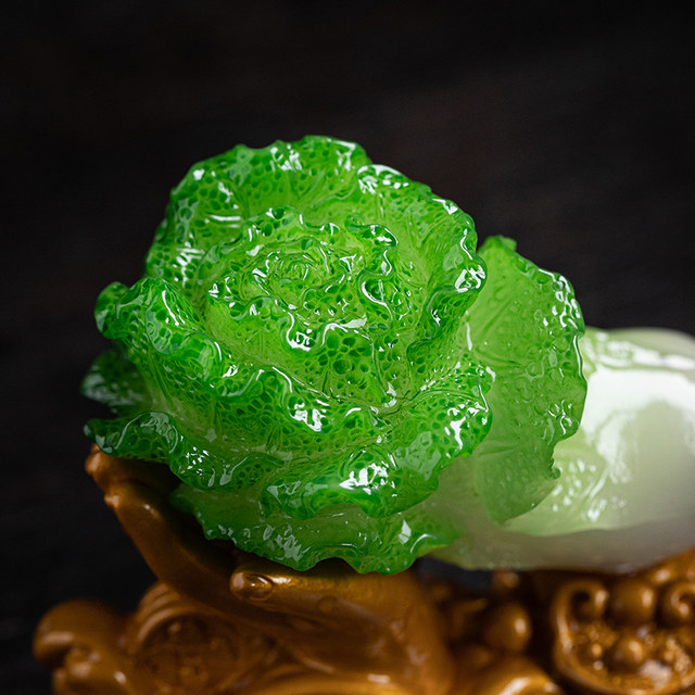 Color-changing tea pet decorations can be raised for wealth, cabbage ...