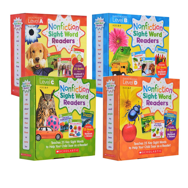 Scholastic English introductory keywords Nonfiction Sight Word Readers ...