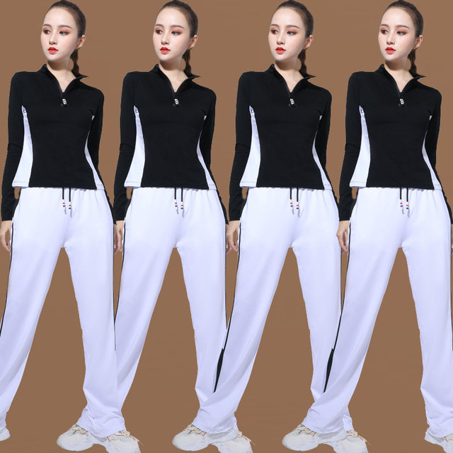 Autumn and winter square dance clothing new set Yang Liping sports ...