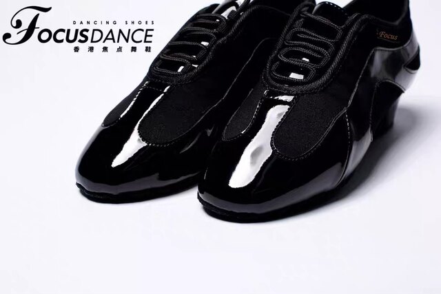 FocusDance Hong Kong Focus Dance Shoes Black Latin Dance Teacher Shoes ...