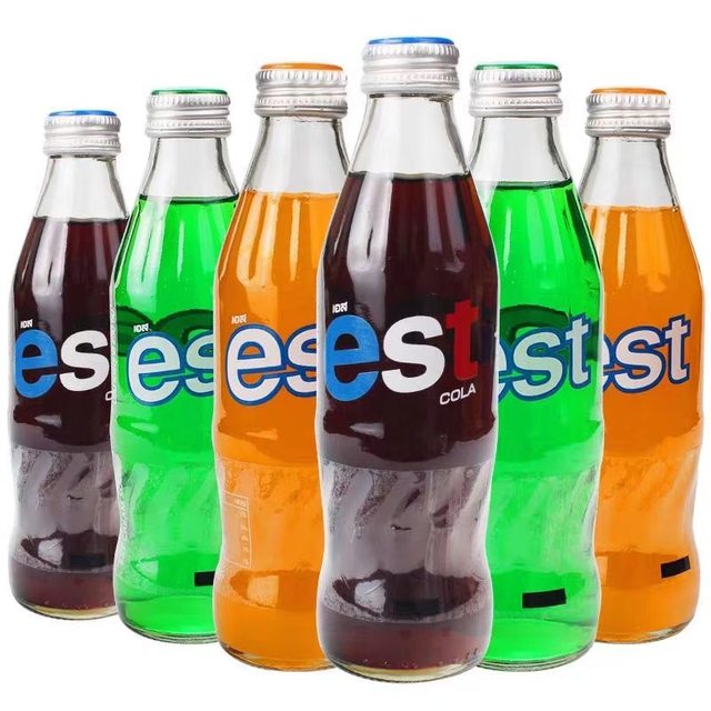 250ml*24 bottles of EST carbonated drinks imported from Thailand, cola ...