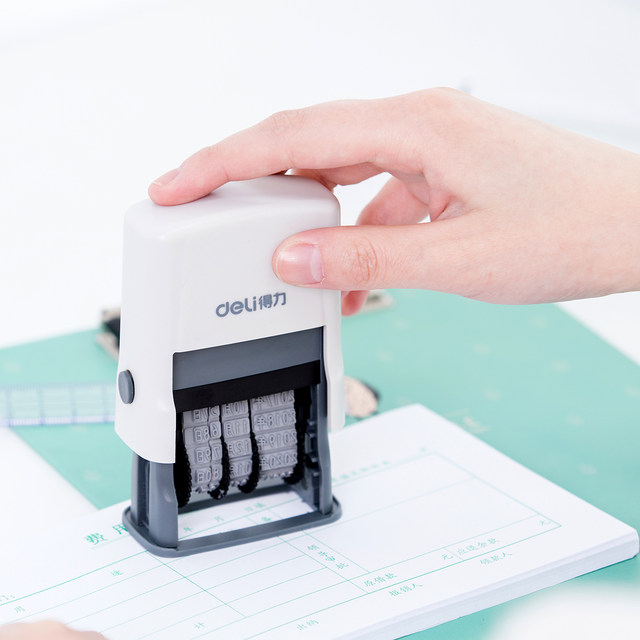 Deli date stamp adjustable time with year, month and day food manual coder production date stamp ...