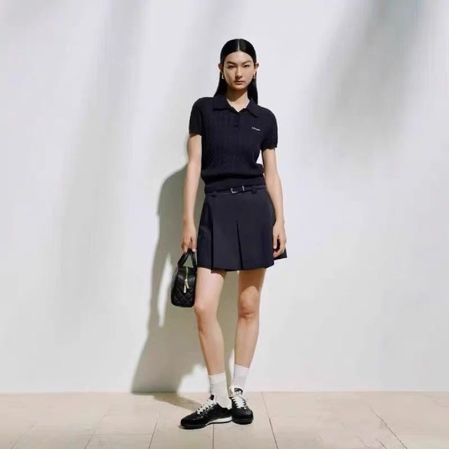 The same style as 2025 summer fashion versatile sweater short-sleeved ...