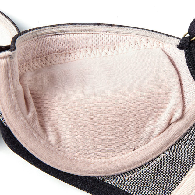 Dai Series ESSENCE Embroidered Women's Underwear Support Bra 16-8256