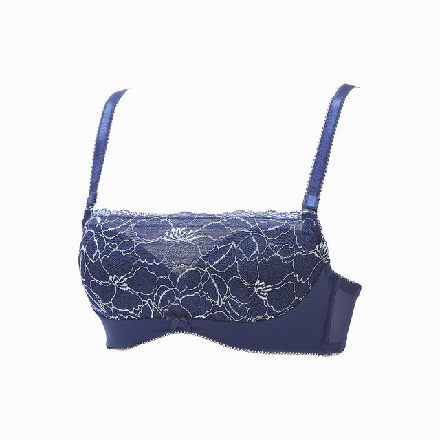 Dai series lace tube top push-up detachable shoulder strap bra for ...