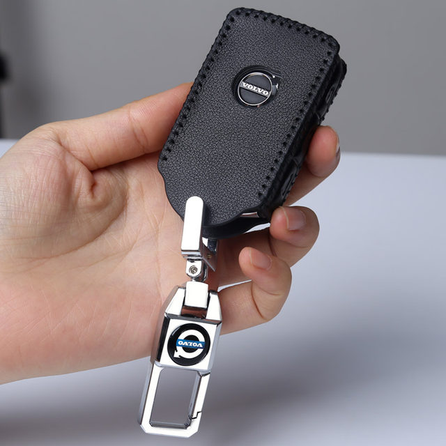 2024 Volvo XC60 key sleeve S60XC90XC40V60V90 car S90 leather key set buckle