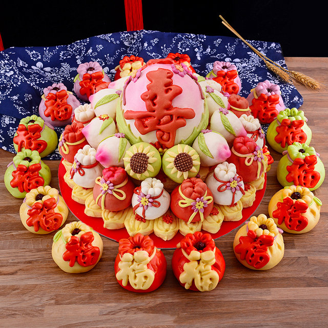 Shou Tao Buns Old Man Birthday Wishes Life Gift He Shou Shao Shandong ...