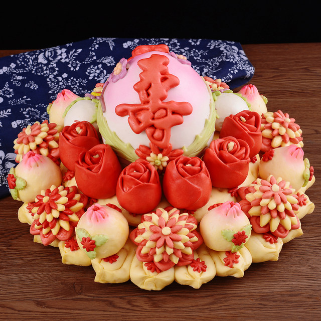 Shou Tao Buns Old Man Birthday Wishes Life Gift He Shou Shao Shandong ...