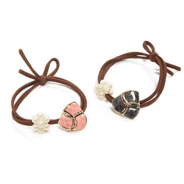 2023 new tie -headed rope hair circles female simplicity hair rubber ...