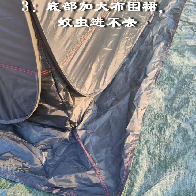 Outdoor self-driving barbecue camping car rear extension tent sunshade ...
