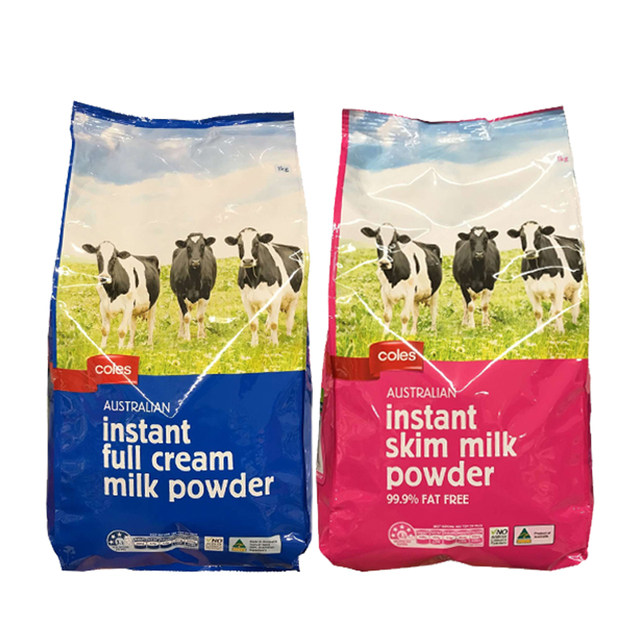 Australia purchasing Coles full-fat/skimmed high-calcium milk powder ...