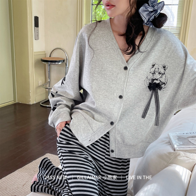 Can be worn outside Gill Aimar Little Bear's authentic striped girl ...