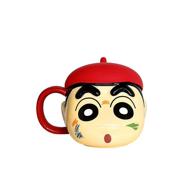 Crayon Shin-chan Cup for boys with high appearance ceramic cups, a pair ...