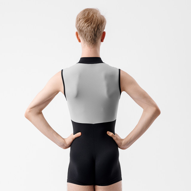 Sansha ballet dance suit men zipper vest boxer shorts jumpsuit dance ...