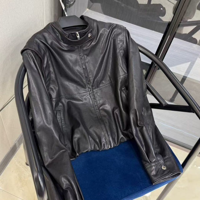 2025 new sleeves can be detached and two genuine leather jackets for ...