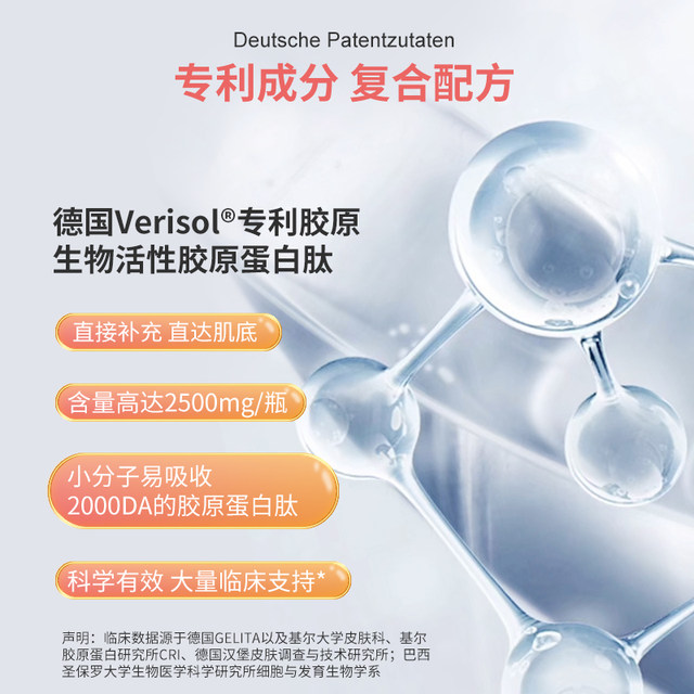 German St. Bird Collagen Peptide Genuine Oral Liquid Small Molecular ...