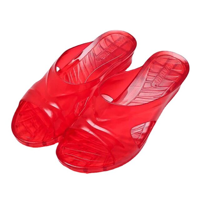 Summer slope and old -fashioned crystal cool slippers Women's deodorous ...