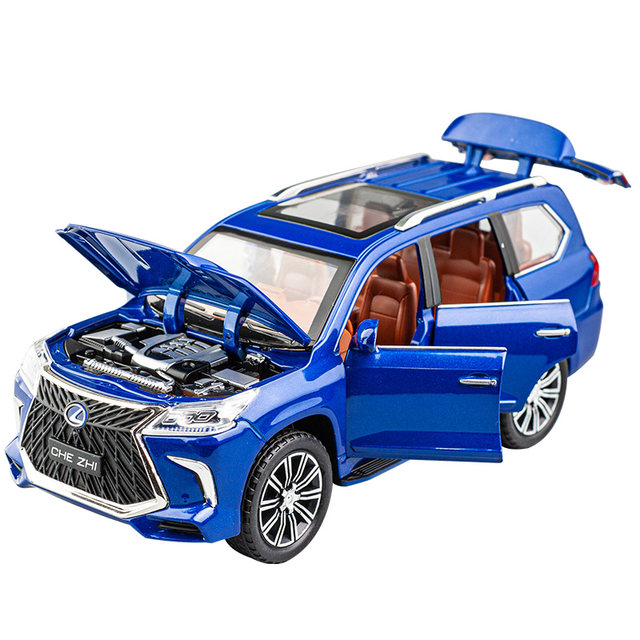Simulated Lexus LX570 alloy car model ornaments car model children's ...