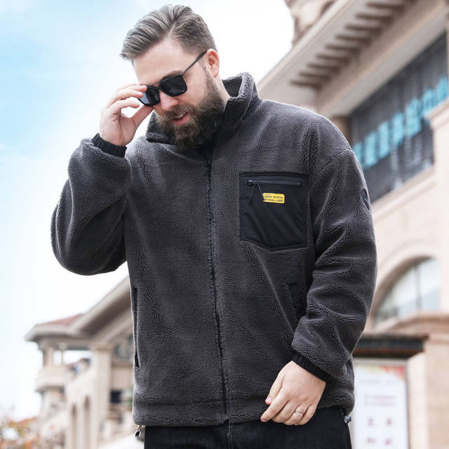 Lamdium cashmere large -size menu plus velvet thick winter clothing ...