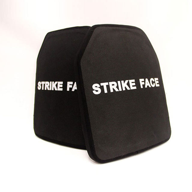 NIJ III IV grade alumina bulletproof insert plate steel plate silicon ...