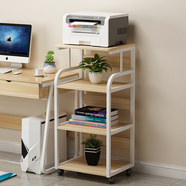 Printer rack multi-layer storage rack simple modern mobile floor ...