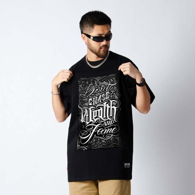 FunkyChoice hip-hop trendy brand street cursive script summer short ...