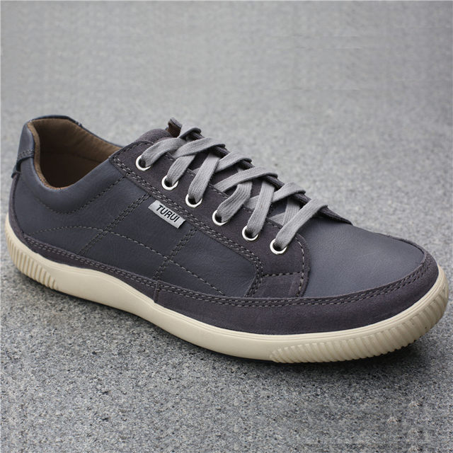 Foreign trade men's shoes original leather sports shoes sneakers casual ...