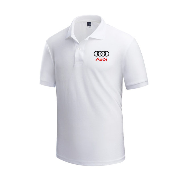 AUDI Audi 4S Store Work POLO Shirt Men and Women Short Sleeve Loose T ...