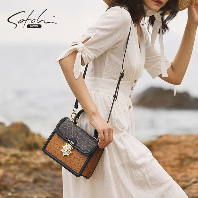 SATCHI/Sachi women's bag brand design recommended handbag classic ...