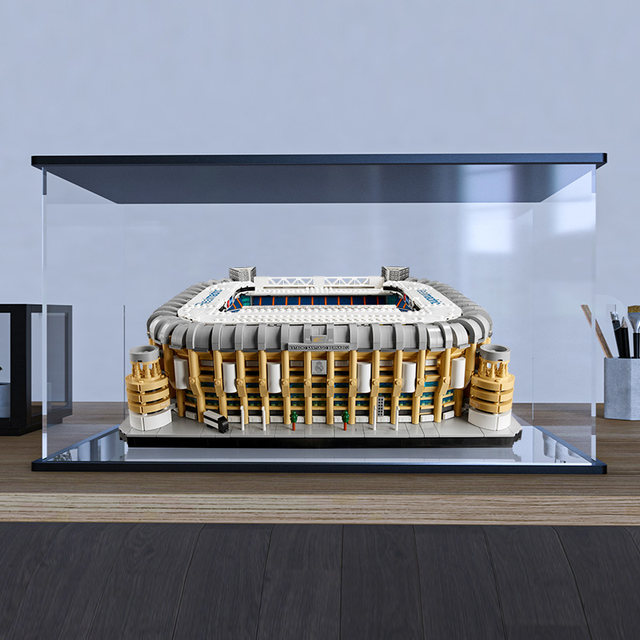 Acrylic display box is suitable for Lego Lego 10299 Real Madrid Stadium ...