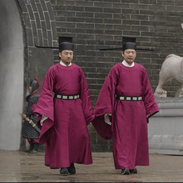 Song Dynasty official uniform Fan Zhongyan Baogong performed costumes ...