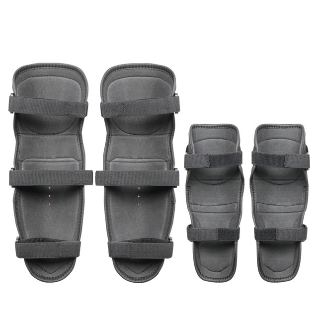Four-season motorcycle guards cycling four-piece set anti-fall knee ...