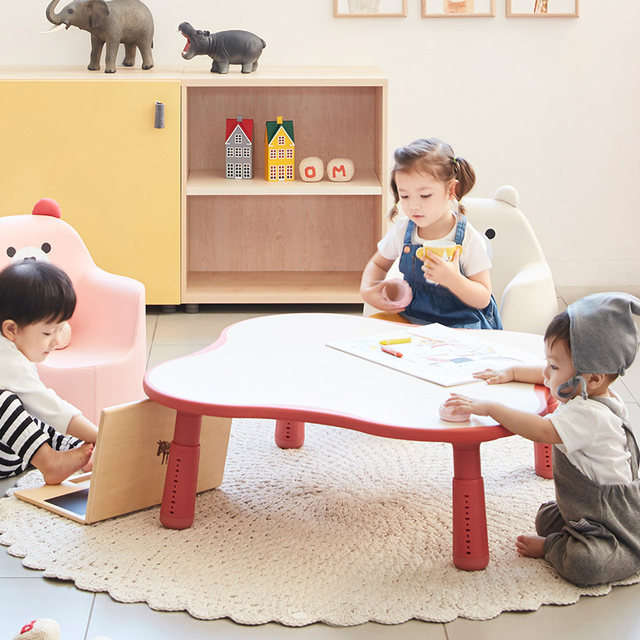 Korean iloom baby children's learning table four-leaf clover writing ...