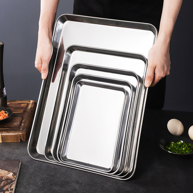 316 stainless steel rice noodles special steaming plate rectangular ...