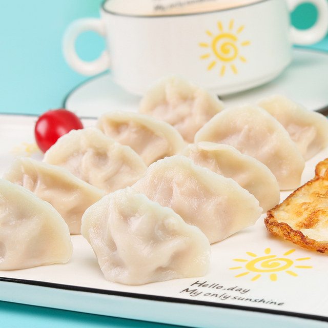 Sanquan soup dumplings 10 packs of cabbage three fresh pork dumplings ...