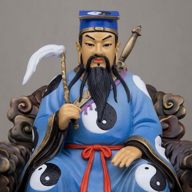 Fanju Lu Dongbin Statue All Bronze Chunyang Real Human Home Worshiping ...