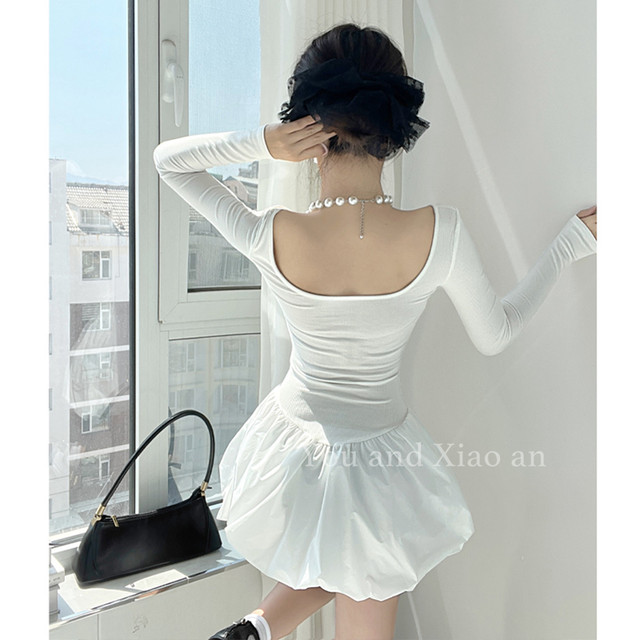 Ballet thousands of gold ~ Pure Girl Dress, Fang Ling Sexy Back Sleeve ...